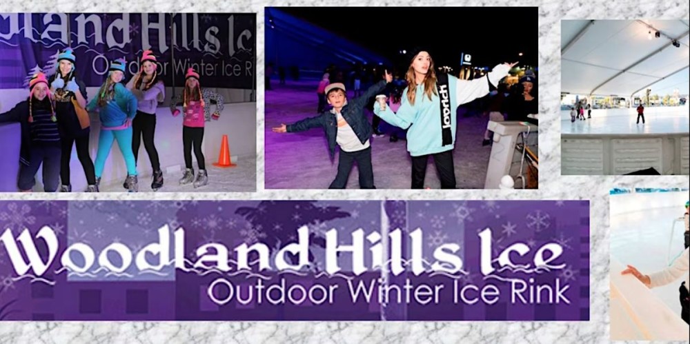 Woodland Hills on Ice Holiday Ice Skating Rink - Parkbench Woodland Hills on Ice Holiday Ice Skating Rink - Parkbench