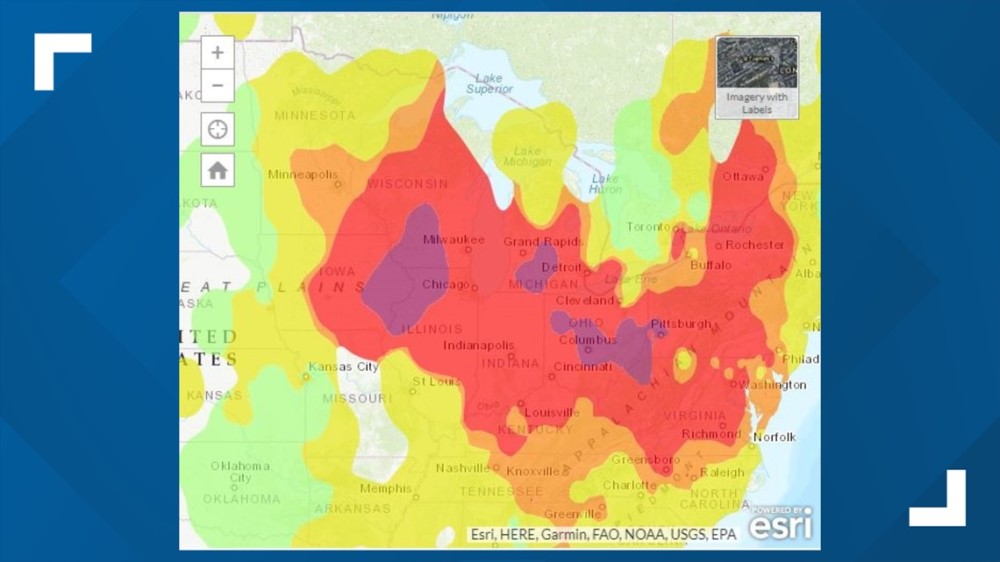 Air quality interactive map shows cities impacted by wildfire smoke ... Air quality interactive map shows cities impacted by wildfire smoke ...